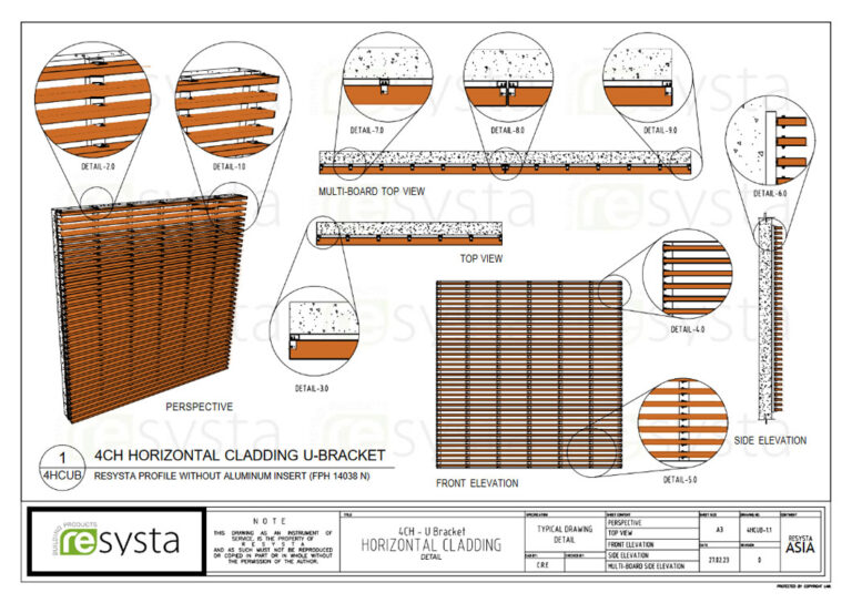 Typical Drawing Details - RESYSTA ASIA